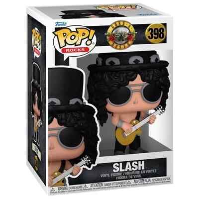 SLASH #398 GUNS N ROSES BAND FUNKO POP ROCKS FIGURE CHRISTMAS MAN CAVE ...
