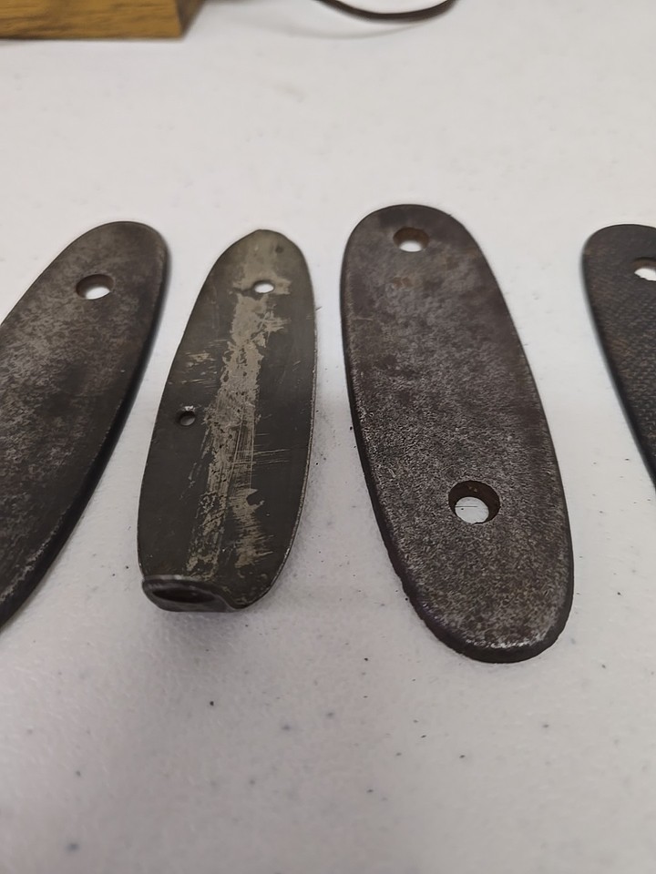 Lot Of 5 Vintage Steel Rifle Butt Plates | eBay