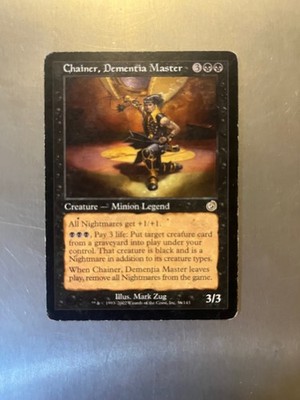 Chainer, Dementia Master Rares MP Condition Magic Cards, COMBINED ...