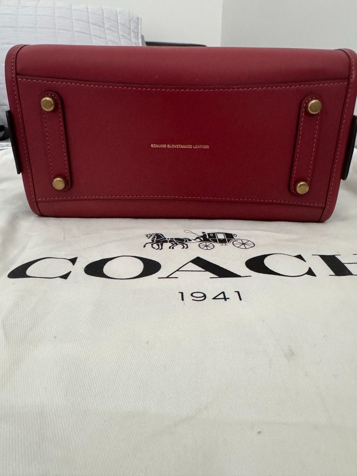 Coach Rogue Bag 25 In Colorblock, Style C6461, B4/Brick Red Multi, New ...