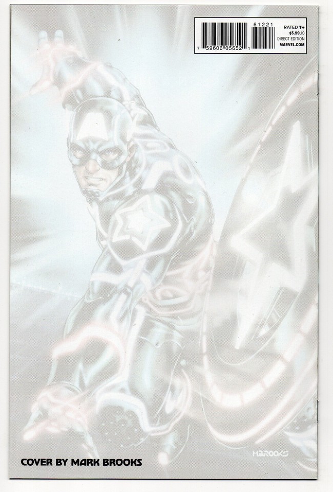 CAPTAIN AMERICA 612 - MARK BROOKS VARIANT COVER (2011) - 9.6 | eBay UK