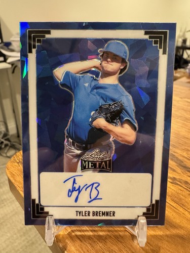 2024 Leaf Metal Baseball Tyler Bremner Prospect RC Auto #/12 SSP🔥📈 | eBay