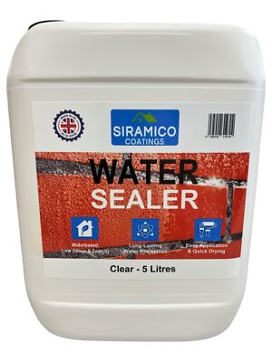 Premium Clear Water Sealer | 5 L | Durable Dustproofing Sealant for ...