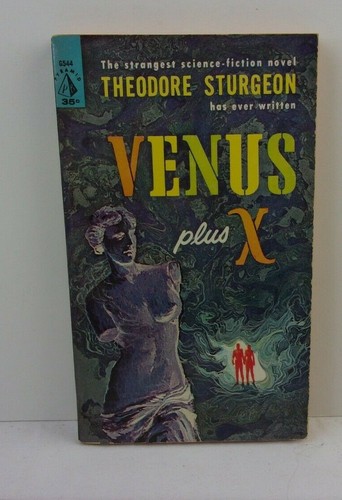 VENUS plus X Theodore Sturgeon Pyramid 1960 1st print Science Fiction ...