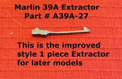 Marlin 39A Extractor for 22 Short, Long & Long Rifle - Marlin Part ...