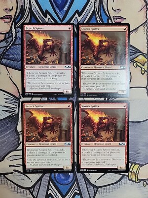 4x Scorch Spitter - NM Core Set 2020 M20 MTG Magic | eBay