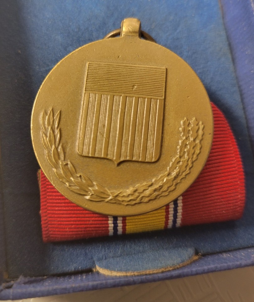 National Defense Medal And Ribbon. New In The Box. | eBay