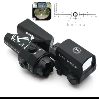 Leupold DEVO+LCO 6x Tactical Scope Combo with Shockproof Mount for ...