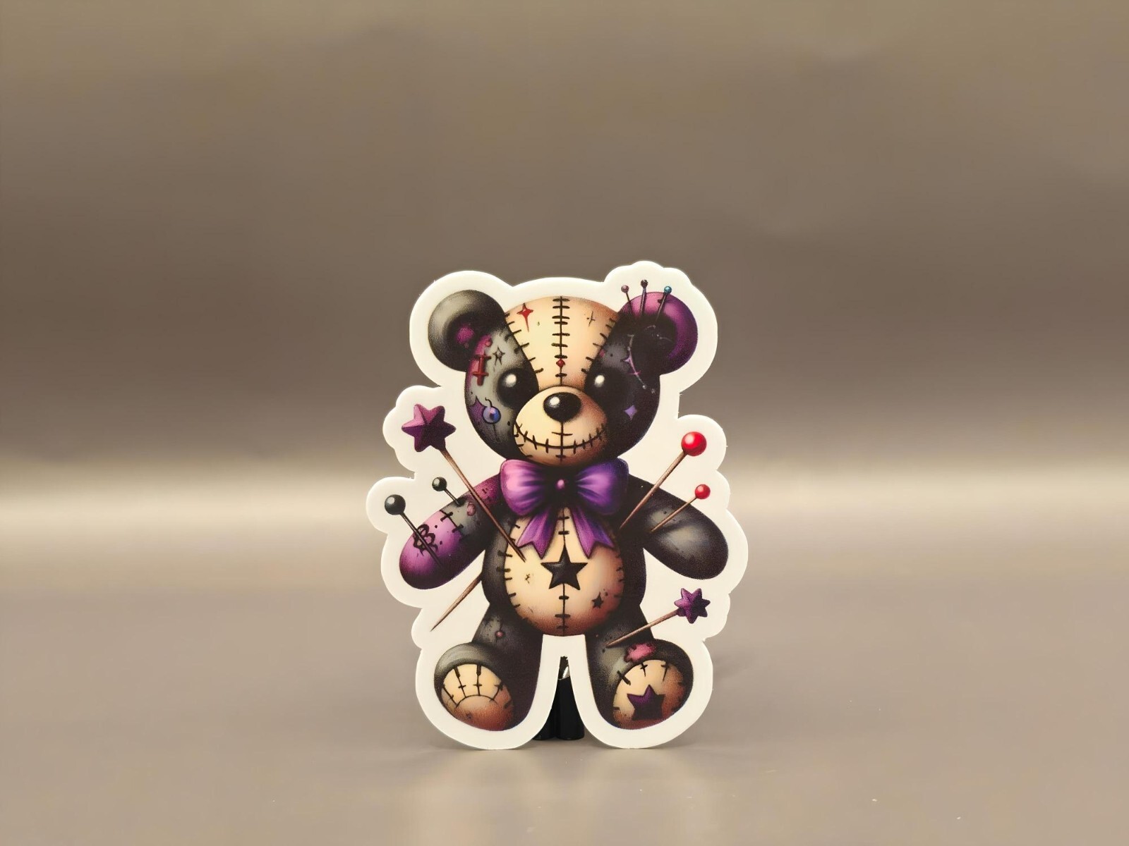 Voodoo Dolls Stickers Spooky Cute Decals Halloween Zombie Bear Die Cut ...