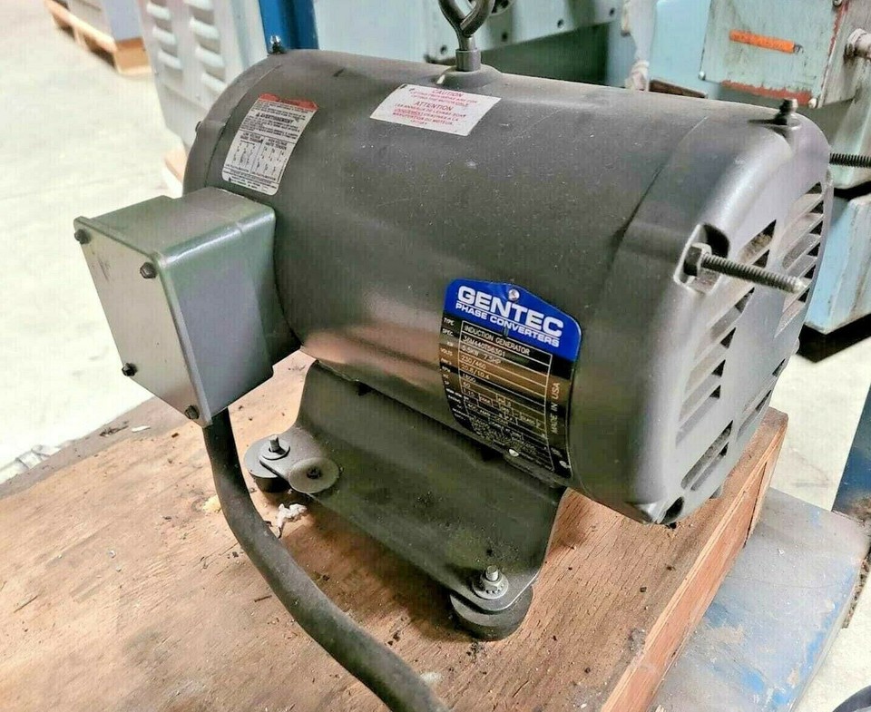 American Rotary Phase Converter 7.5 HP 1 to 3 Three Phase Power ...