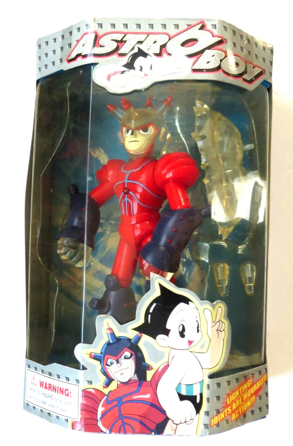 8 Inch Tall Astro Boy Atlas Action Figure New Boxed MIB Light Up Power ...