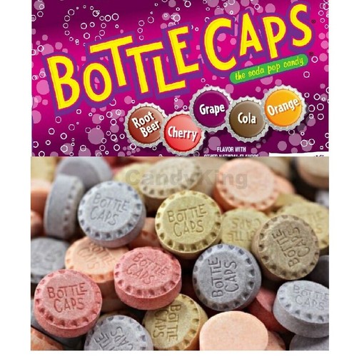 Bottle Caps - 2 LB Bulk Vending Machine Soda Pop retro Candy FREE SHIP ...