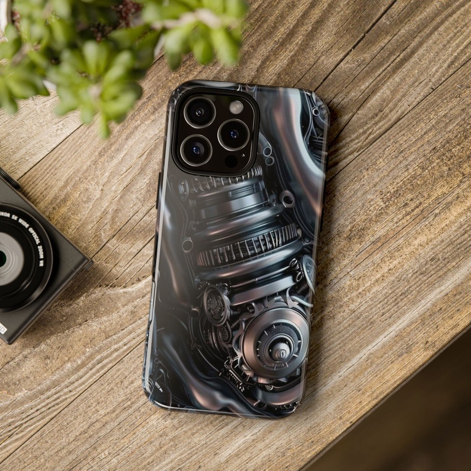 Mechanical Engine Gear iPhone Tough Case - Industrial Design Phone ...