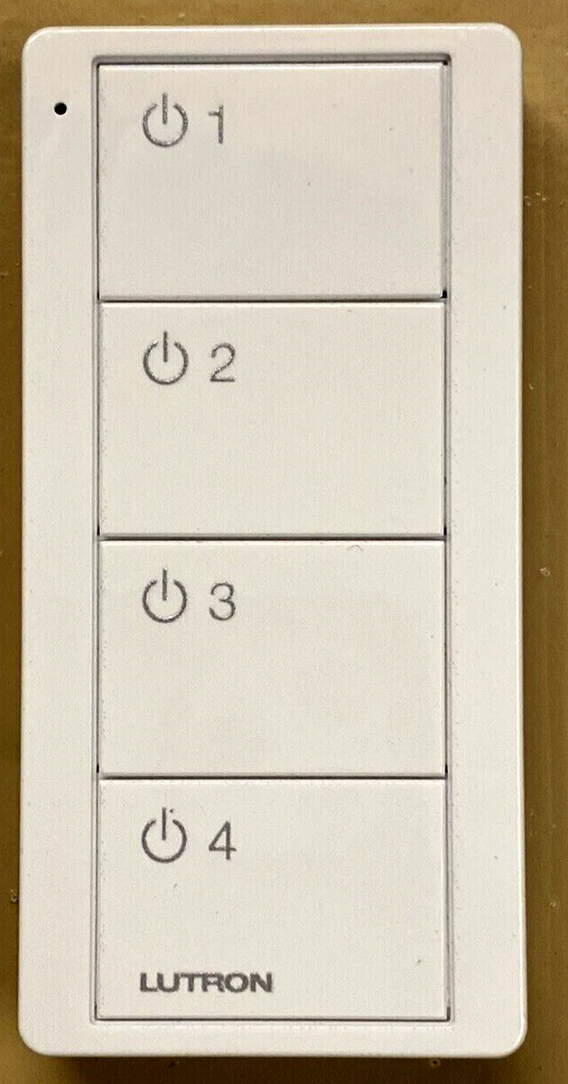Lutron PJ2-4B-GWH-P03, Pico 4-Button Any Room Scene Remote,, 44% OFF