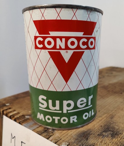 CONOCO SUPER Motor Oil Can 1 qt. Full | eBay