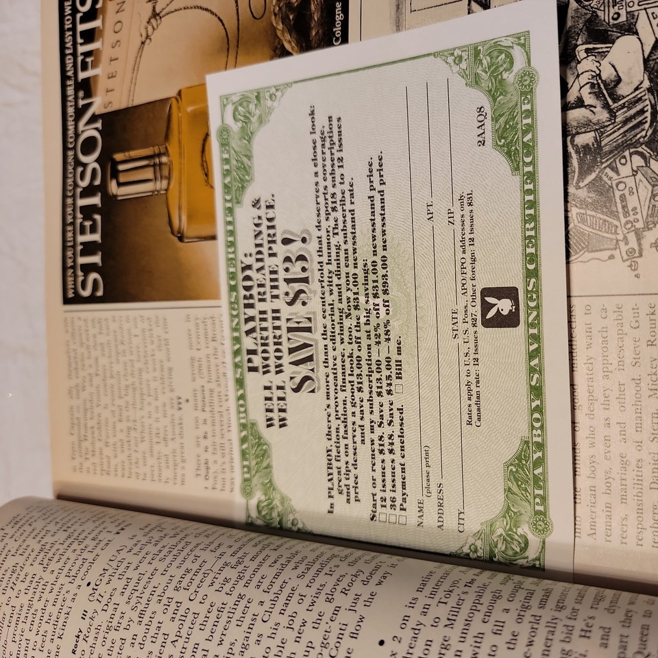 Playboy July 1982 Playmate Lydia Wiesmeier, Betty Davis, Stevie Nicks ...