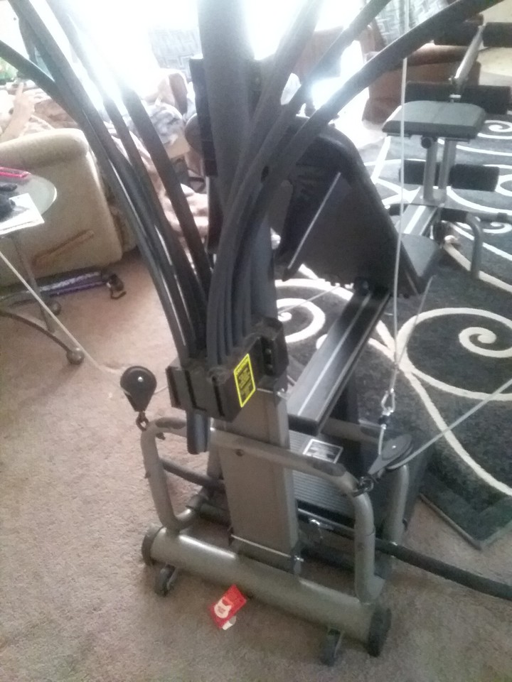 Bowflex Power Pro Home Gym Adjustable Ergonomic Black Bench Press ...