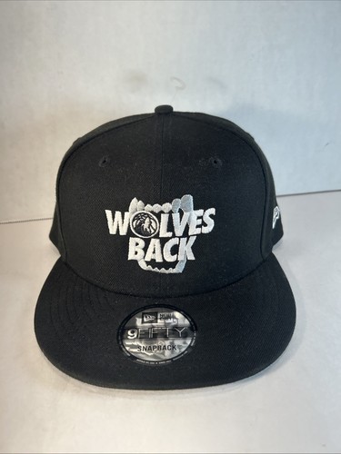 Minnesota Timber "Wolves Bite Back" Black New Era Snapback Adjustable ...