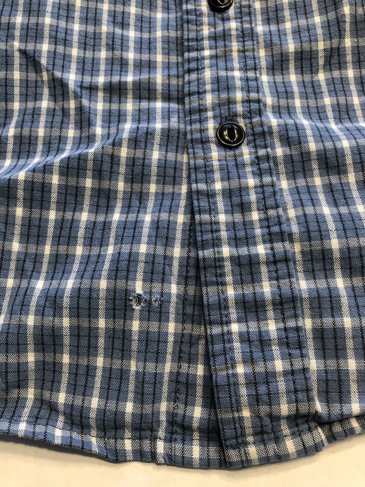 Vintage 90's Polo Sport Ralph Lauren Button Up Polo Youth Small Plaid ...