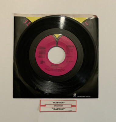Seduction - Heartbeat / Heartbeat 7" 45 Vinyl Vendetta Record Jukebox ...