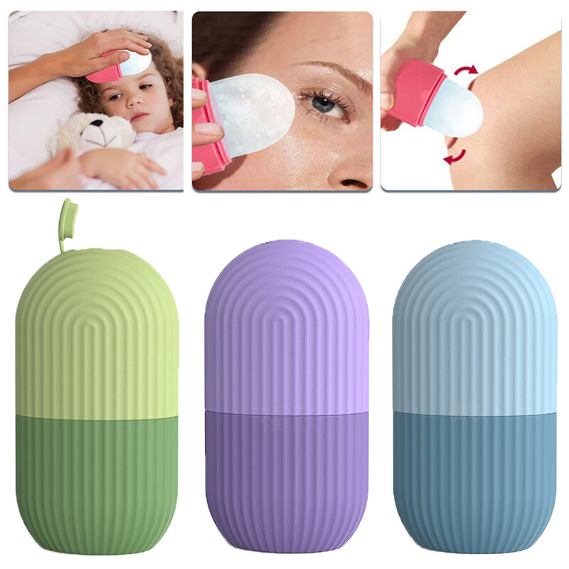 Silicone Skin Care Beauty Lifting Contouring Silicone Ice Cube Trays ...