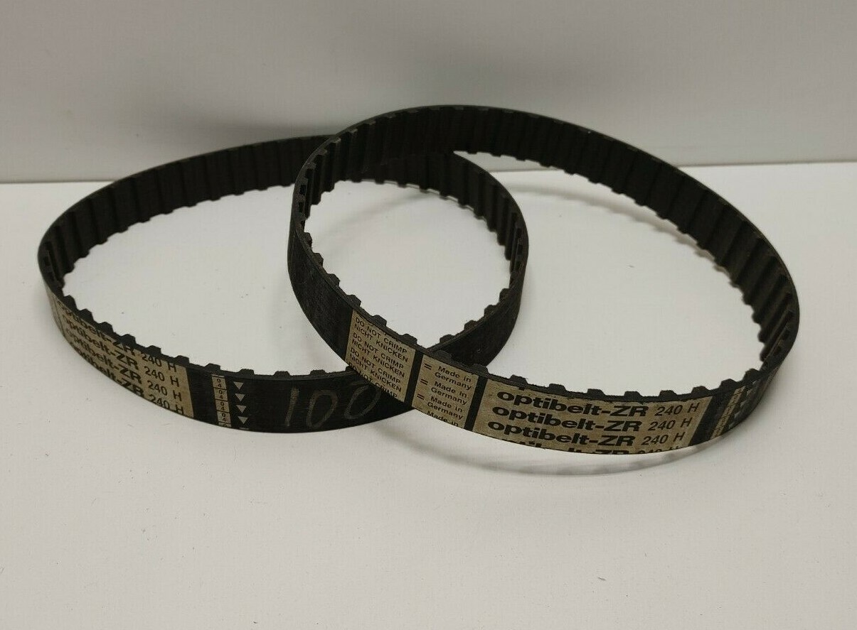 LOT OF 2 NEW OLD STOCK! OPTIBELT TIMEING BELT 240H | eBay