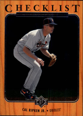 1996 SP #187 Cal Ripken CL - NM-MT | eBay