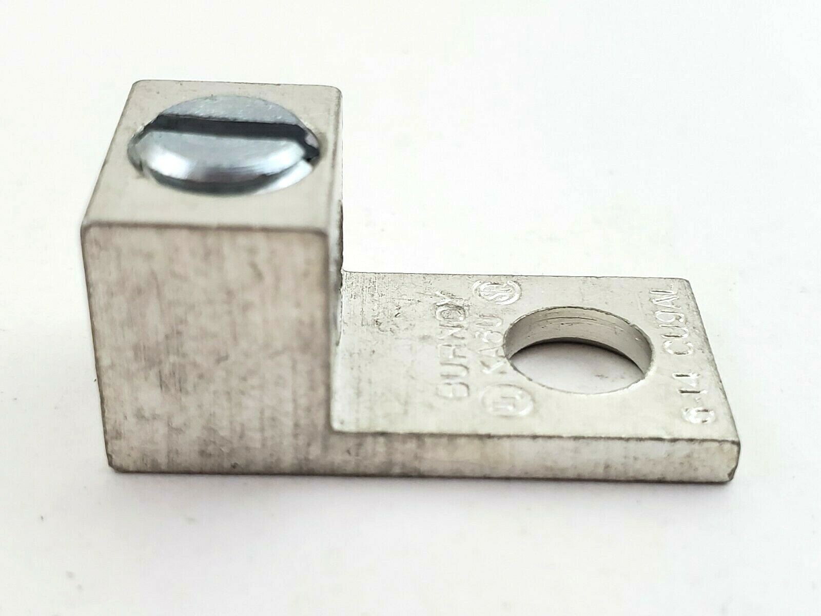 Lot of 6 Burndy KA6U Dual Rated Aluminum Mechanical One Hole Lugs #6 ...