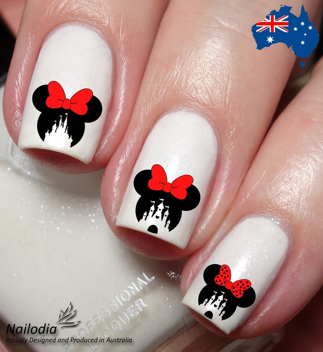 Easy Minnie Mouse Nail Designs 15 Mickey & Minnie Mouse Nail Ideas For