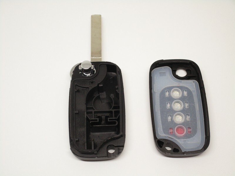 Key Cover Shell For Smart 453 Fortwo Forfour 4 Button Remote Case | eBay