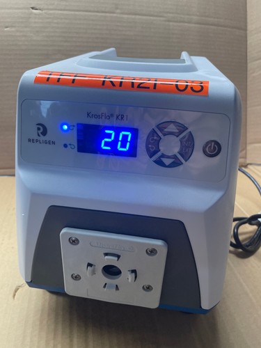 Repligen KrosFlo tangential flow filtration (TFF) KR1 pump peristaltic ...