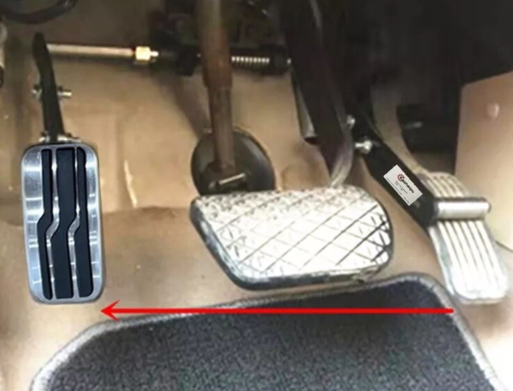 LEFT FOOT CONTROLS ACCELERATOR PEDAL AID EQUIPMENT FOR HANDICAP ...