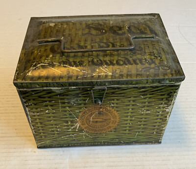 RA Patterson Tobacco Company Richmond VA Tobacco Tin Box Cut Plug ...