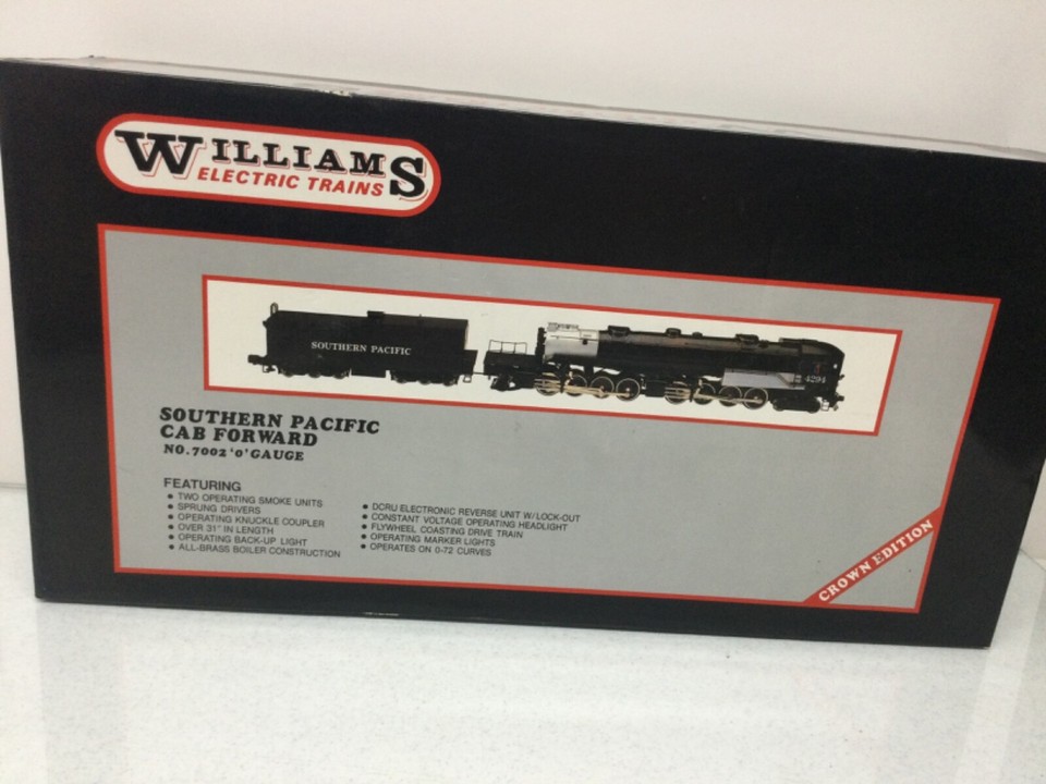 Williams BRASS Cab Forward Southern Pacific 2-8-8-4 Steam Locomotive ...