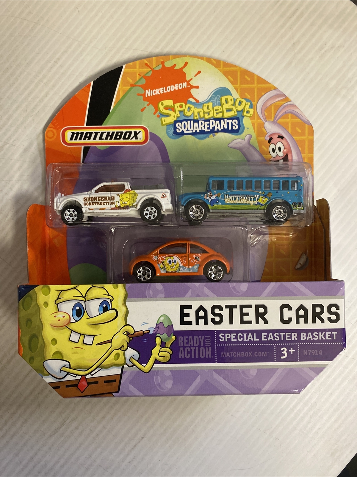 2008 Matchbox Nickelodeon SpongeBob SquarePants Special Easter Basket ...