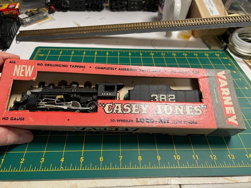 Vintage Varney HO Steam Locomotive RTR- Casey Jones - 10 Wheeler. doesn ...