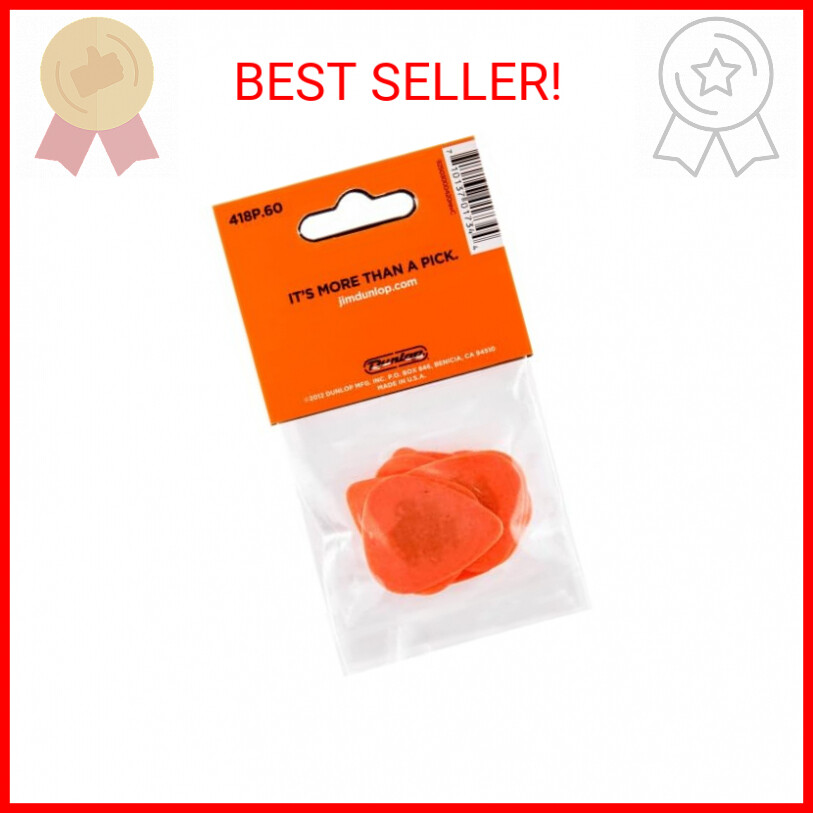 Dunlop Tortex Standard .60mm Orange Guitar Pick, 12 Pack | eBay