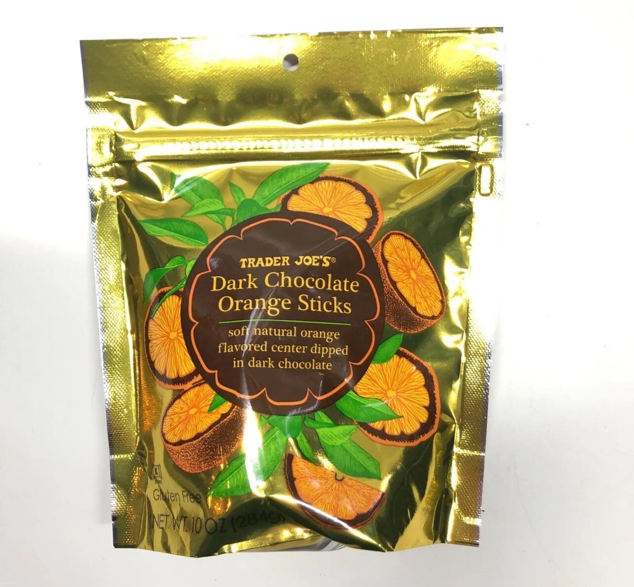 Trader Joe's Dark Chocolate Orange Sticks 2x 10 Oz / 284 G & for sale ...