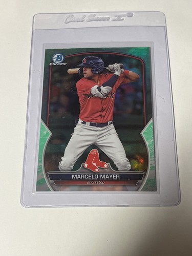 Marcelo Mayer Bowman Chrome Lunar Glow Refractor Baseball Card | eBay