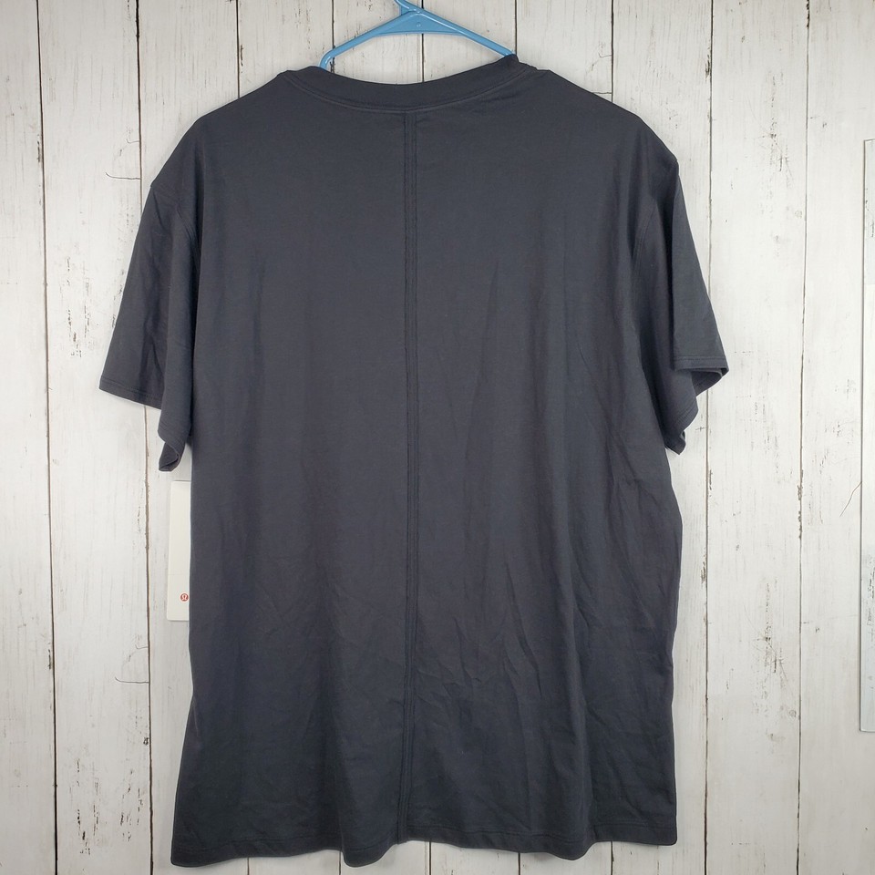 Lululemon Linfield Volleyball Women's All Yours Tee Black Size 10 T ...