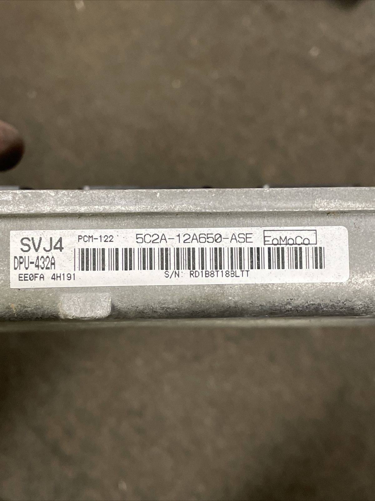 2005 Ford Van 6.0L 5C2A-12A650-ASE Engine Computer ECM PCM ECU DPU-432 ...