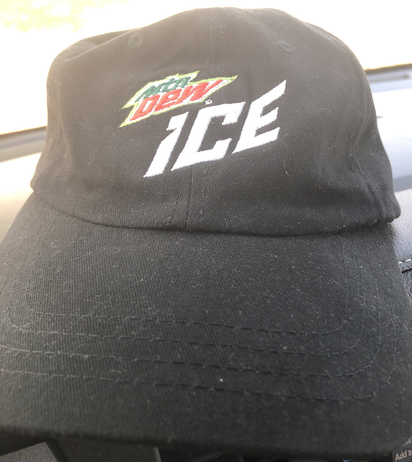 Mountain Dew ICE Baseball Hat Cap Adjustable RARE MTN… - Gem