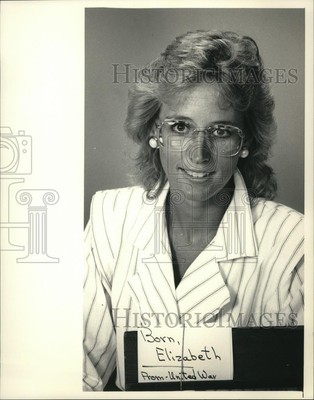 1986 Press Photo Elizabeth Born, Milwaukee Journal Sentinel Employee ...