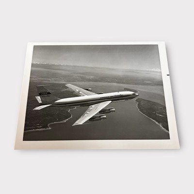 Vintage Boeing 707 Turbo Fan Airplane Test Experimental Jet Photo 1960s ...