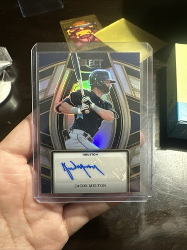 2024 Panini Select - Signature Selections Jacob Melton #SS-JM (AU, RC ...