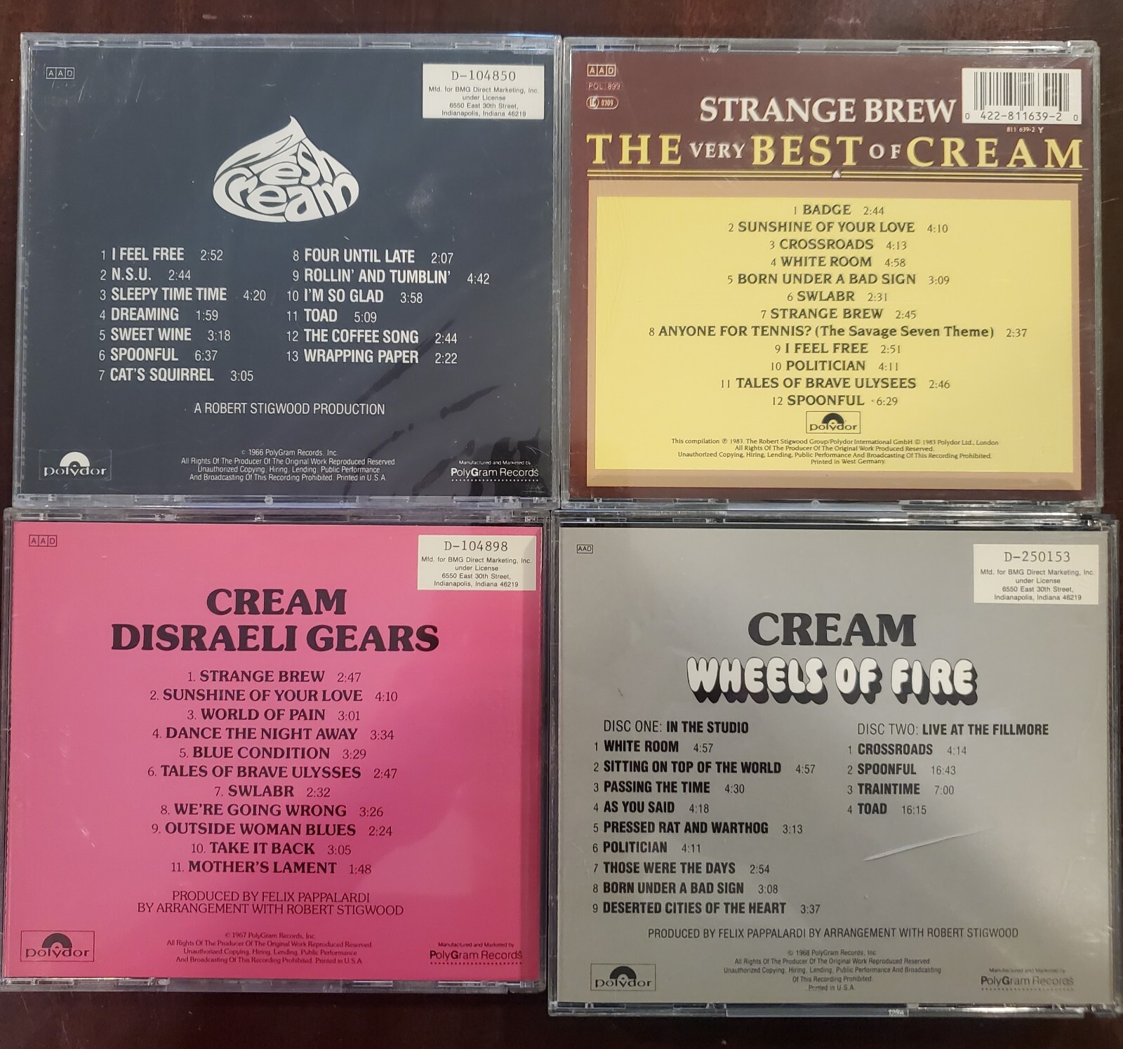 Fresh+Cream+by+Cream+%28CD%2C+2017%29 for sale online | eBay