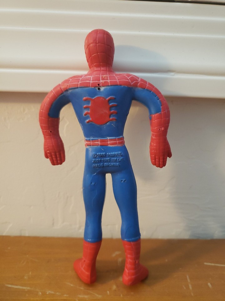 Spider-Man 6" Bendy Bendable Figure 1989 Just Toys | eBay