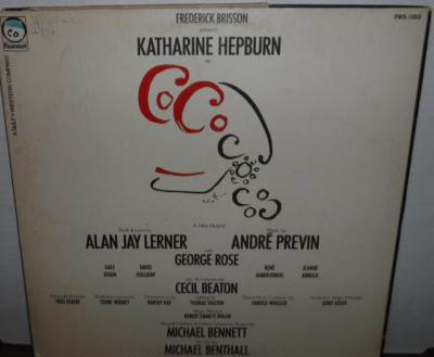 Katharine Hepburn as Coco a new musical PMS-1002 vinyl 012018LLE | eBay