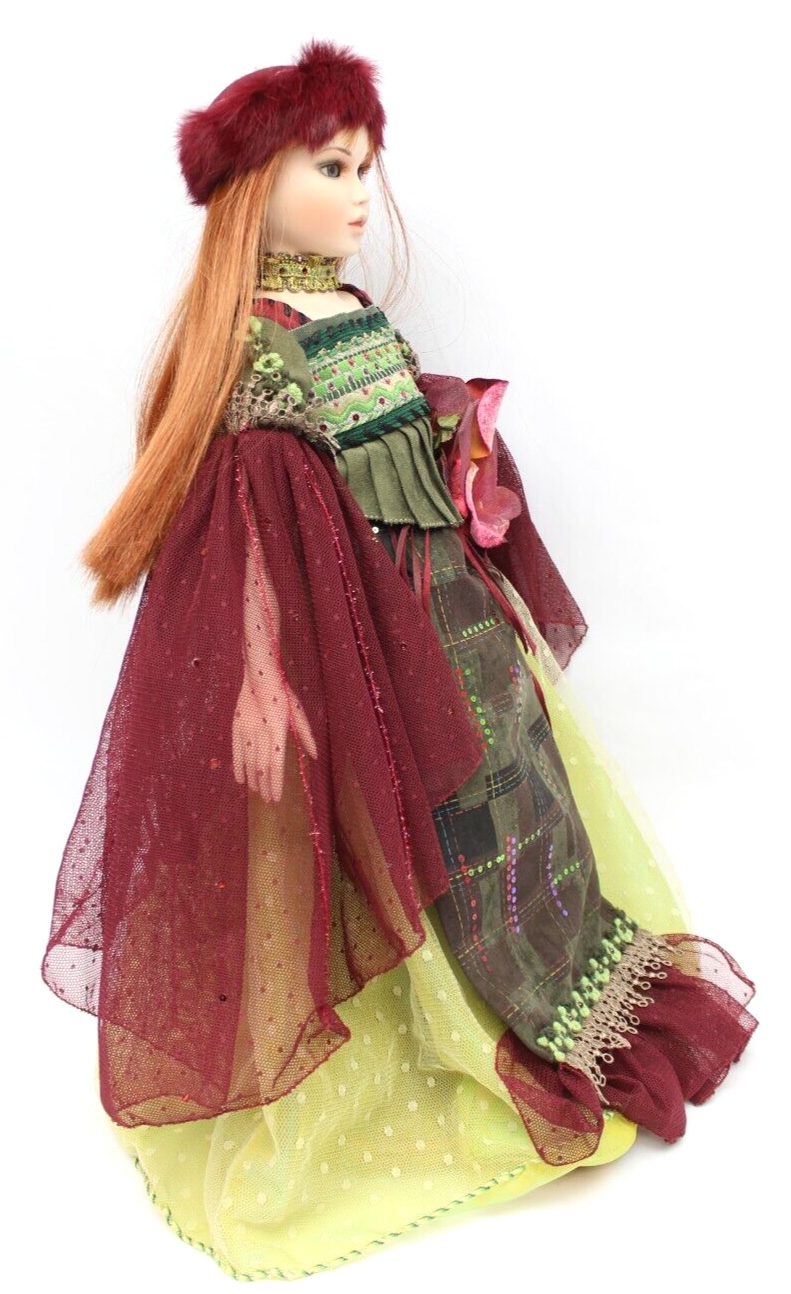 RARE 2000 Mundia Collection MARITA 21" French Porcelain & Cloth ...