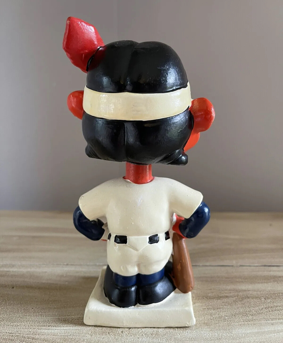 CHIEF WAHOO Cleveland Indians Mascot 1960’s GEM MINT Nodder Bobblehead ...